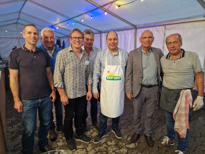 SVP Lindau - SVP-izza-Zelt an der Chilbi Lindau