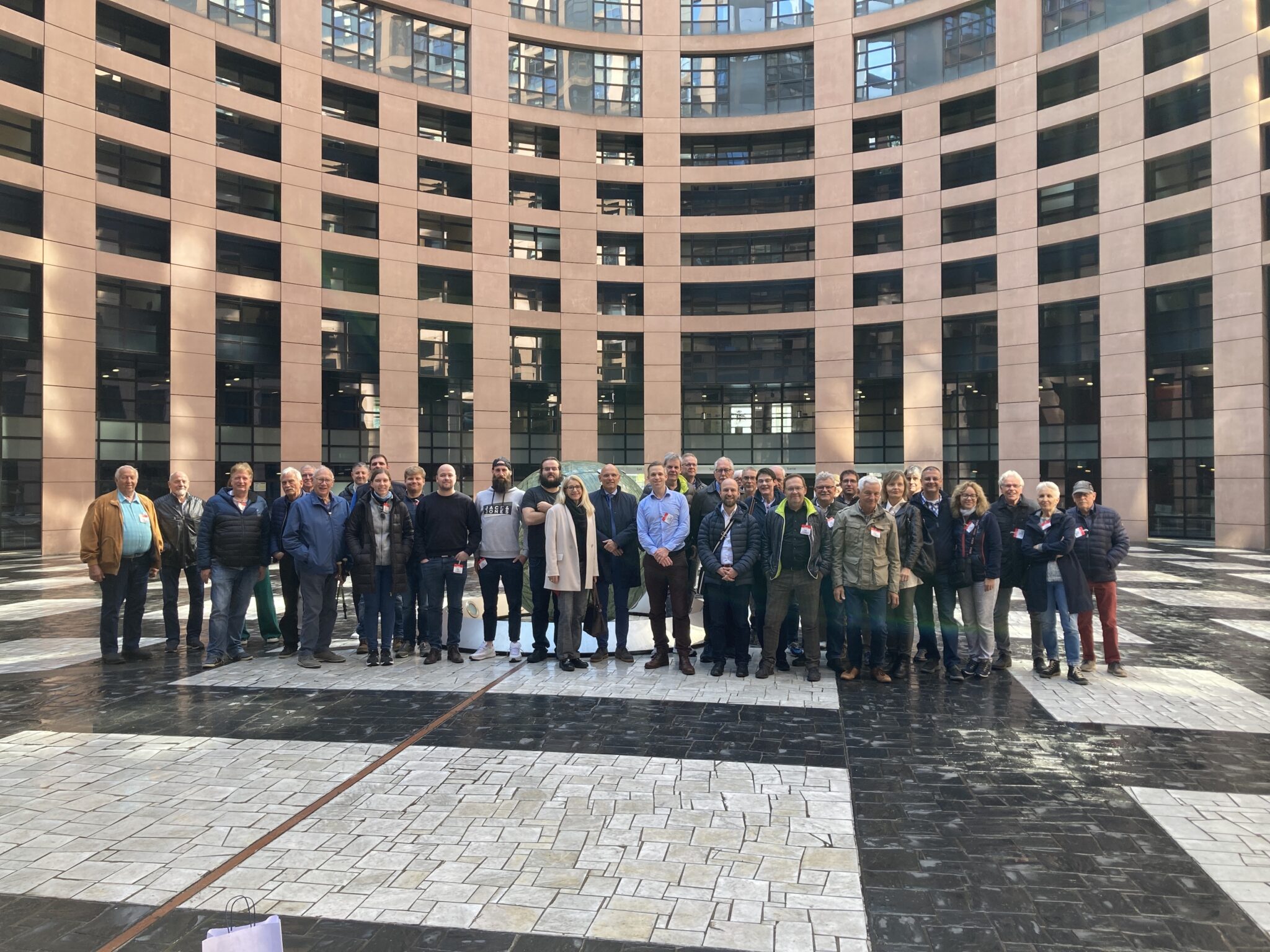 SVP Lindau - Besuch im Europaparlament in Strassburg